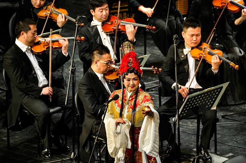 Chinese National Symphony Orchestra Played at Tianjin University-天津大学教师 ...
